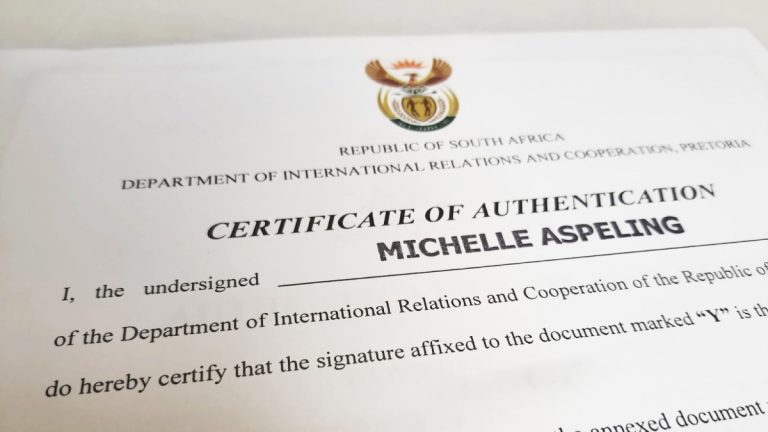 Michelle Aspeling leaves the DIRCO's Legalisation Section. - Global ...