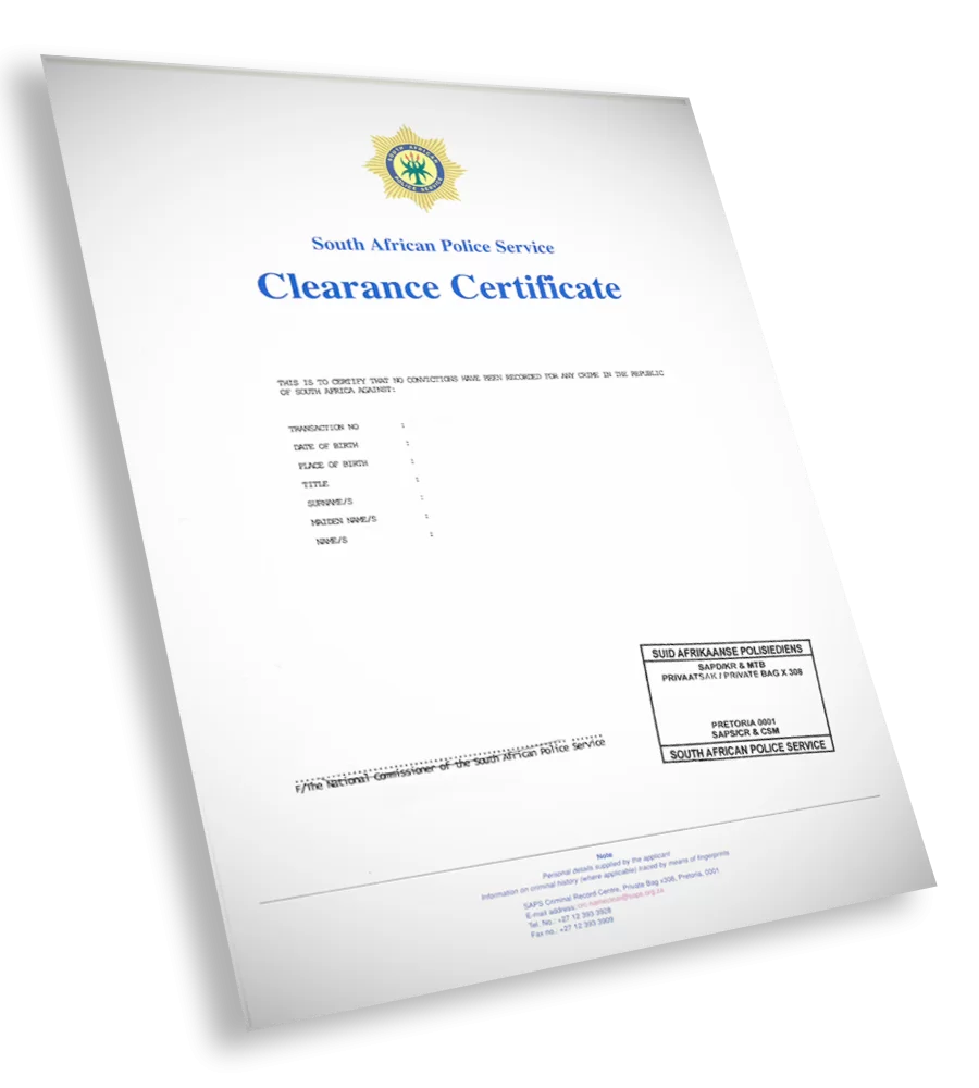 JOHANNESBURG EXPRESS APPLICATION SERVICE FOR PCC JOHANNESBURG EXPRESS APPLICATION SERVICE FOR PCC